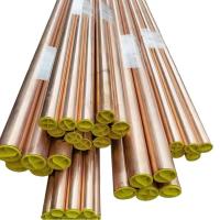 China Customized Copper Tube for Split AC 1/2 3/4 inch Outer Dia Cu 99.99% EXW/FOB/CFR/CIF for sale