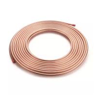China Non-secondary Thick-walled Pure Copper Pipe for Industrial Hollow Round Applications for sale