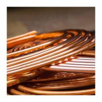 China Antique Soft Coil Copper Pipe 3/8 Roll Pancake Copper Coil Tube for Air Conditioner for sale