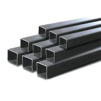 China Hot Rolled Metal Square Tube Black Iron Carbon Hollow Square Mild ERW Steel Pipe Welded Pipes and Tubes for sale