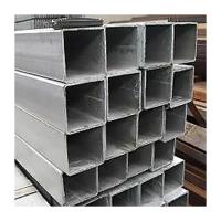 China Hot Rolled Metal Square Tube Black Iron Carbon Hollow Square Mild ERW Steel Pipe Welded Pipes and Tubes for sale