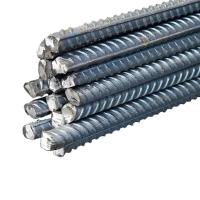 China Concrete Reinforced Deformed Carbon Steel Rebar Bar Hot Rolled Gr40 Gr60 HRB400 HRB500 for sale