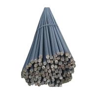 China Concrete Reinforced Deformed Carbon Steel Rebar Bar Hot Rolled Gr40 Gr60 HRB400 HRB500 for sale