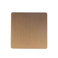 China Secondary Gold Color Stainless Steel Sheet Metal 1.2 3mm 202 304 420 904l for sale