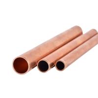 China Large Diameter Copper Pipe Tube 1/16 Hardness Capillary Brass Tube GB ASTM JIS for sale