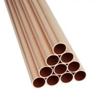 China C10200 C12200 C2400 Copper Pipe Tube For Air Conditioners , Brass Hollow Pipe for sale