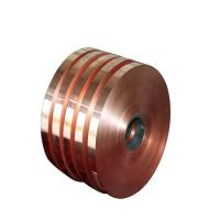 China 99.9% Pure Copper Strip In Coil C1100 T2 C10100 C10200 Copper Foil for sale