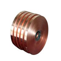 China 99.9% Pure Copper Strip In Coil C1100 T2 C10100 C10200 Copper Foil for sale