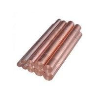 China 99.99% Round Copper Rod Bar C12200 C18980 C15715 Chemical Composition Cu Min 99.995% for sale