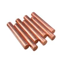 China 99.99% Round Copper Rod Bar C12200 C18980 C15715 Chemical Composition Cu Min 99.995% for sale