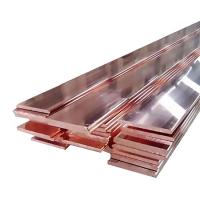 China Electric Bus Bar C11000 Copper Bars 25x3mm Grade Copper Flat Bar 99.995% Pure Copper for sale