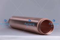 China Oxygen Free Vacuum Smelting Copper Target 155OD*125ID*888 for sale