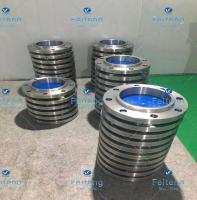 China 8 Inch CL150 SCH80 Slip On Flat Face Flange 7.63 Bore L3.94 Tru Hub for sale
