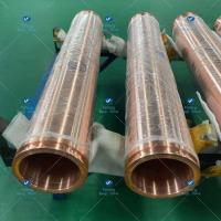 China 155*125*888mm Tube Shaped Copper Target High Malleability for sale
