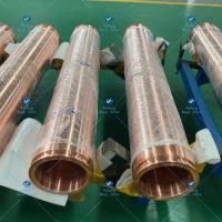 China 155*125*888mm Tube Shaped Copper Target High Malleability for sale