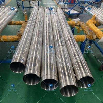 China Feiteng Dia 125MM Dense Titanium Tube Targets ASTM B861-06A for sale