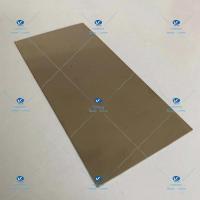 China Widely Used 97*47*0.1mm Thin Titanium Brass Foil for sale