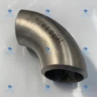 China Nonmagnetic Non Toxic Gr2 45OD*4 Titanium Elbow for sale