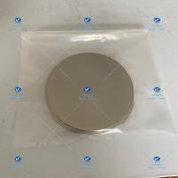 China Customized Round ASTM B381 Gr2 Titanium Targets Pickled Polished Surface for sale