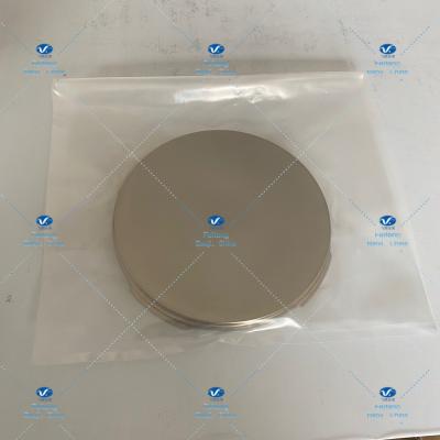 China Customized Round ASTM B381 Gr2 Titanium Targets Pickled Polished Surface for sale