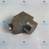 China Planer Line Cutting Surface Titanium Valve Body ASTM B348 for sale