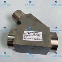 China 8.9kg Feiteng Titanium Valve Body Custom Titanium Parts for sale