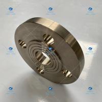 China Gr2 Titanium Flanges HG T20592 DN40 PN16 PL RF Slip On Flange for sale