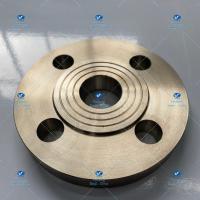 China Gr2 Titanium Flanges HG T20592 DN40 PN16 PL RF Slip On Flange for sale