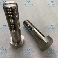 China Gr12 M27x110 Hexagonal Bolt Titanium Fasteners GB/T5782-2000 for sale