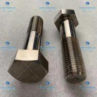 China Gr12 M27x110 Hexagonal Bolt Titanium Fasteners GB/T5782-2000 for sale