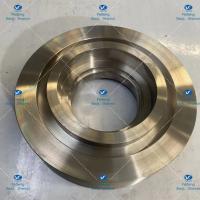 China Forged Metallic Luster Gr2 Pure Titanium Rings ASTM B348 for sale