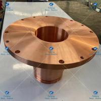 China Anti Corrosion T2 Copper Crucible Non Ferrous Metal Vaccum Packaging for sale