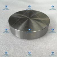 China Nonmagnetic Titanium Discs TA2 ATSM B381 Titanium Round Plate φ125*27 for sale