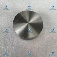 China ATSM B381 Gr5 Pickled Titanium Discs Nonmagnetic Titanium Round Plate φ85*35 for sale