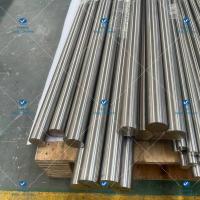 China Chemical Gr5 Round Titanium Bars Acid Base Resistance ISO9001 for sale