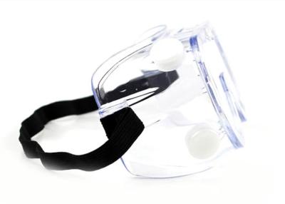 China Splash Proof Disposable Protective Goggles PVC Material CE / EN 166 Approved for sale