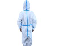 China Health / Household Full Body Disposable Coveralls , White Medical Disposable Products for sale