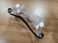 China Clear Dust Proof Safety Glasses , Light Transmittancable Science Safety Goggles for sale