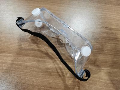 China Clear Dust Proof Safety Glasses , Light Transmittancable Science Safety Goggles for sale