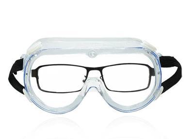 China Ventilation Design Dust Proof Safety Glasses , Chemical Splash Clear Safety Goggles for sale