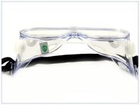 China Shock Proof Anti Fog Safety Glasses , Polycarbonate Transparent Lens Hospital Disposable Products for sale