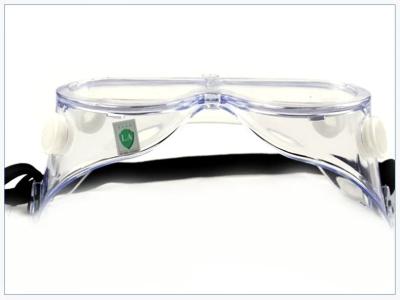 China Shock Proof Anti Fog Safety Glasses , Polycarbonate Transparent Lens Hospital Disposable Products for sale
