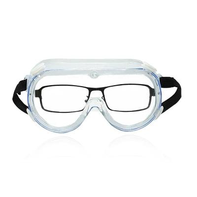 China Fully Sealed Isolation Safety Eye Protection Goggles With Wide Vision Field for sale