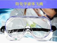 China Anti Saliva Uv Blocking Safety Glasses , Full Enclosed Work Safety Goggles for sale