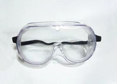 China Chemical Facilities Anti Fog Safety Eye Protection Goggles PVC / PC Material for sale