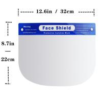 China Double Side Full Face Clear Face Shield , OEM Safety Dental Visor Face Shield for sale