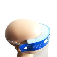 China Double Side Full Face Clear Face Shield , OEM Safety Dental Visor Face Shield for sale