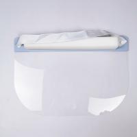 China Wrap Around Face Shield Visor , Polycarbonate Industrial Face Shield for adult for sale