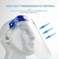China Polymer Medical Protective Face Shield Elastic Headband With Foam Disposable Use for sale