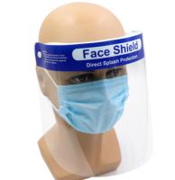 China Hospital Medical Face Shield Visor , Personal Care Safety Goggles And Face Shield for sale